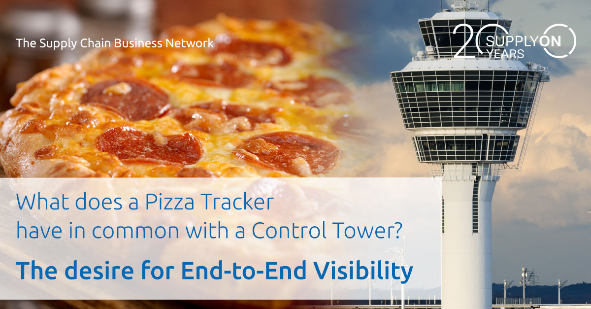 Pizza Trackers and Control Towers - SupplyOn