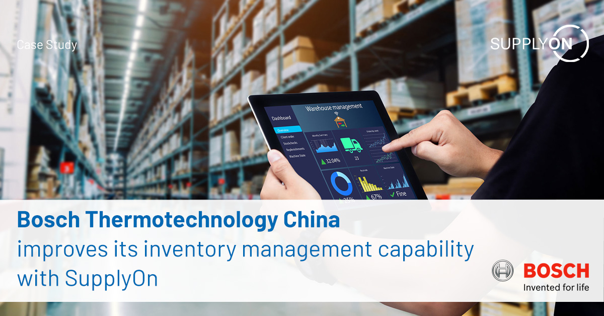 Bosch Thermotechnology China improves its inventory management ...