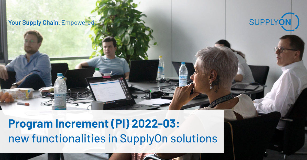 News from Visibility & Analytics, Quality Management, Supply Chain Collaboration and Invoicing ...