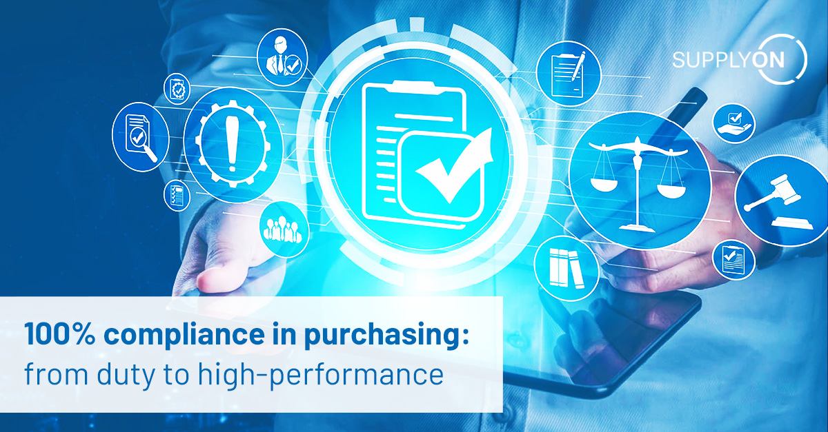 100% compliance in purchasing: from duty to high performance - SupplyOn