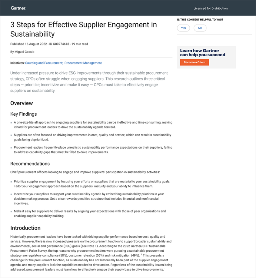 3 Steps for Effective Supplier Engagement in Sustainability - SupplyOn