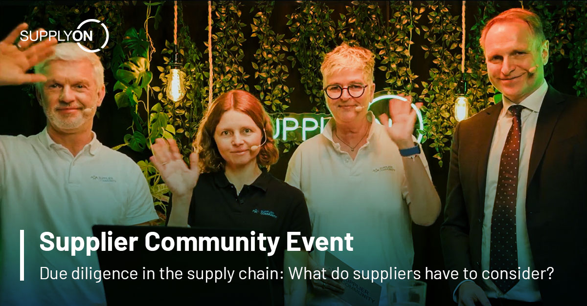 Due diligence in the supply chain: What do suppliers have to consider ...